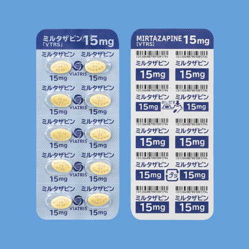 ミルタザピン錠15mg「VTRS」 - 製品情報 - Viatris e Channel 医療関係者向けWebサイト